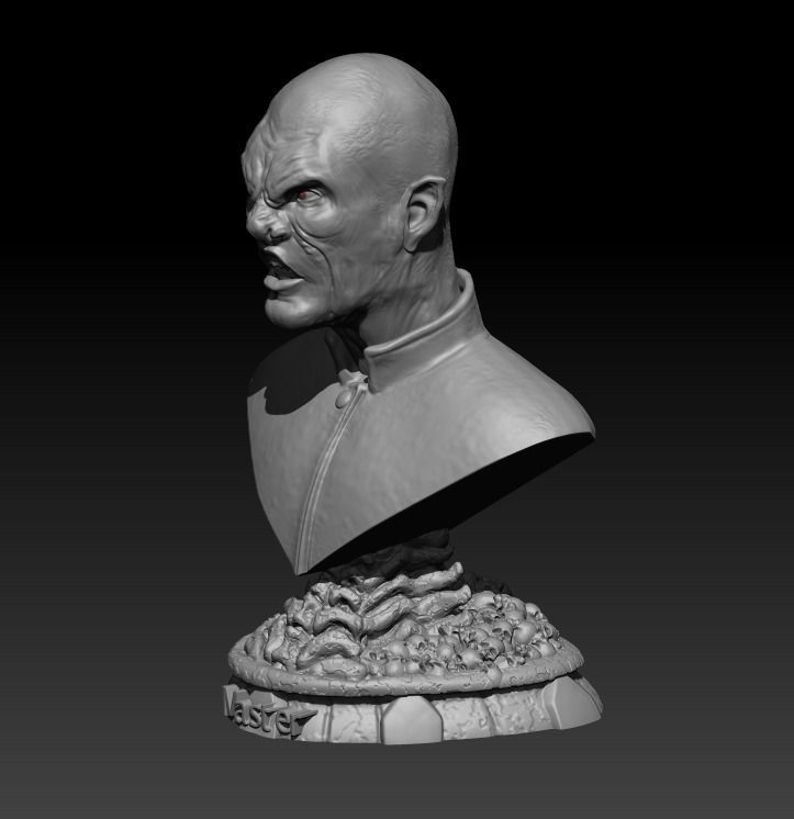 Bust Master Buffy the Vampire Slayer 3D model 3D printable | CGTrader