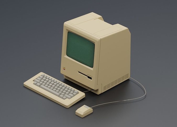Apple Macintosh 3D model | CGTrader