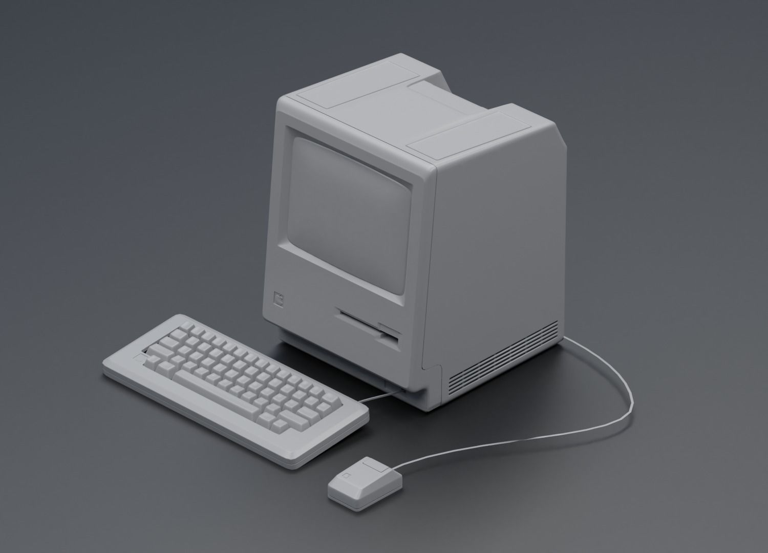 Apple Macintosh 3D model | CGTrader