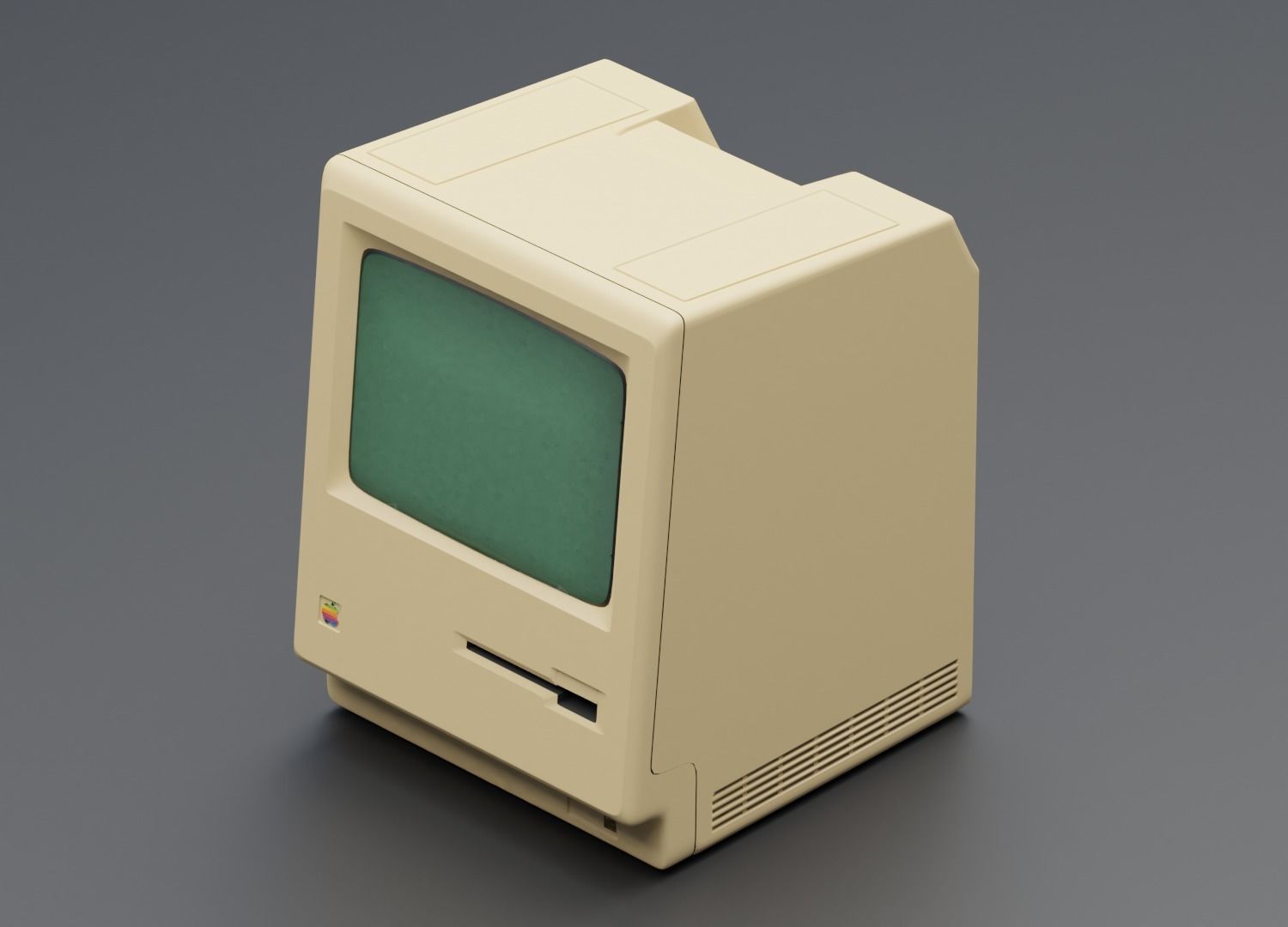 Apple Macintosh 3D model | CGTrader