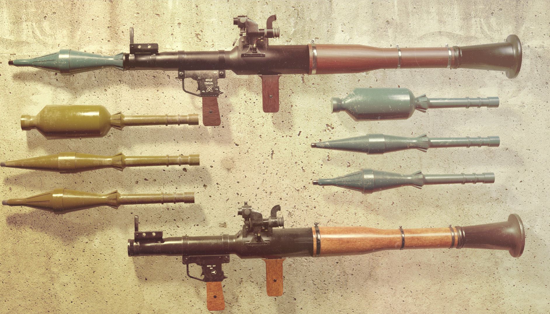 3D model RPG 7 Launcher for Games Low Poly VR / AR / low-poly | CGTrader