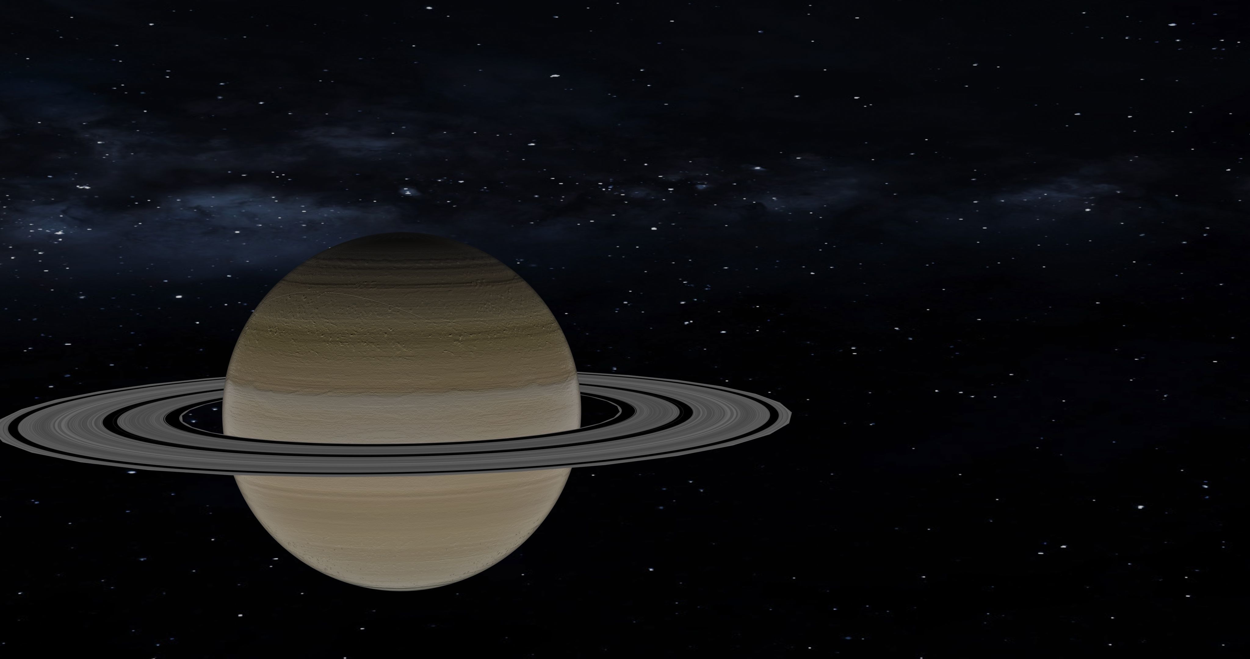 3D model Animated saturn planet VR / AR / low-poly | CGTrader