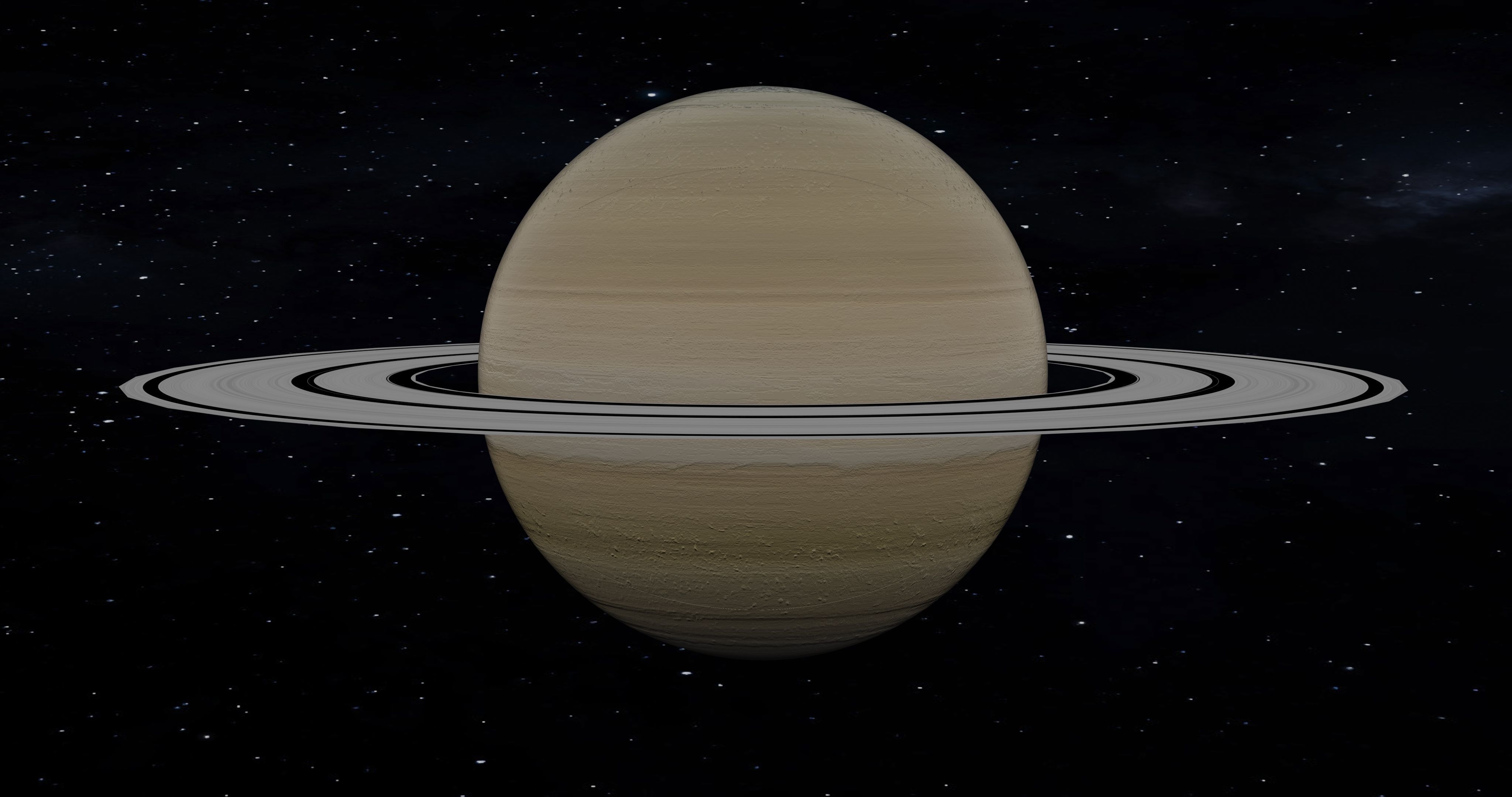 3D model Animated saturn planet VR / AR / low-poly | CGTrader