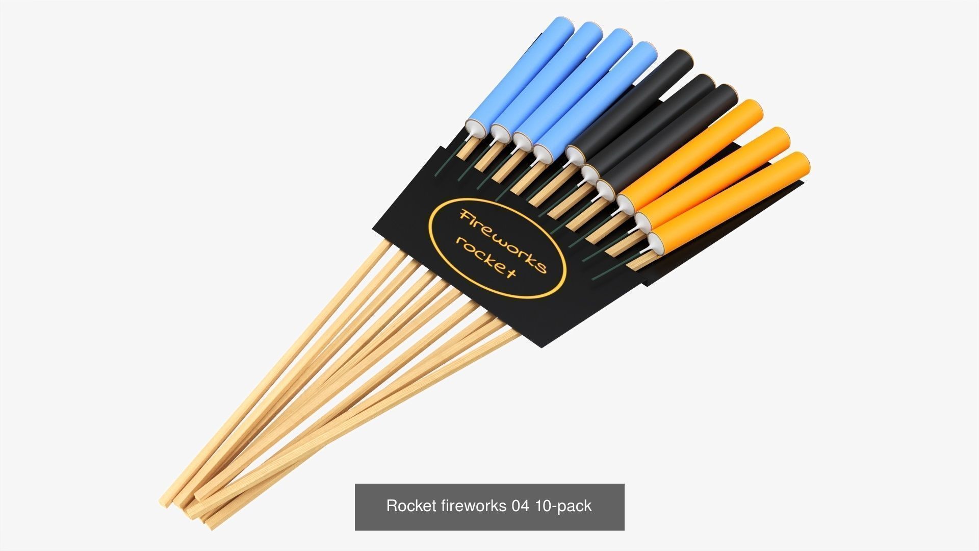 Fireworks firecrackers rockets pack 3D Model Collection | CGTrader