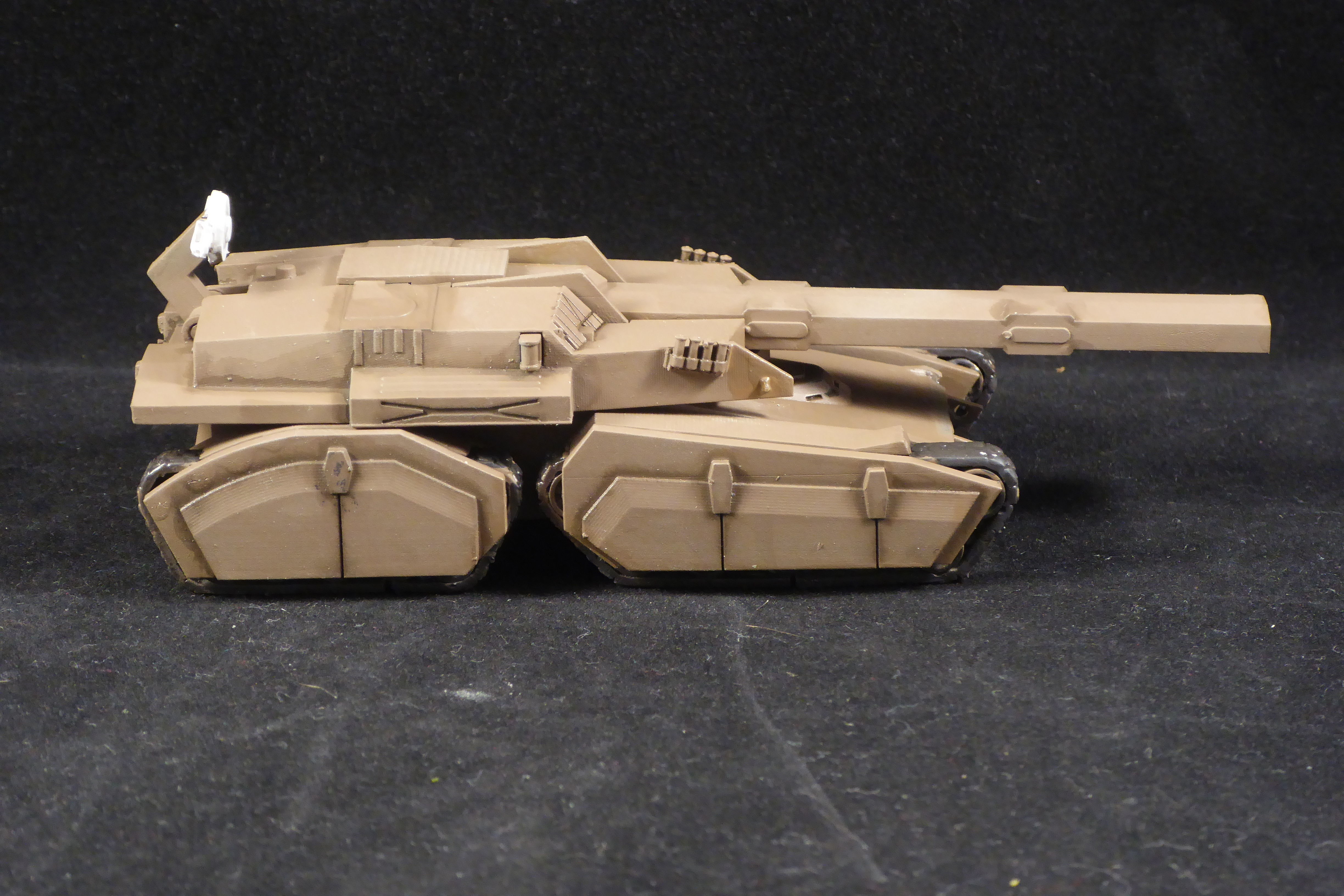 1-100 Linear tank 3D model 3D printable | CGTrader