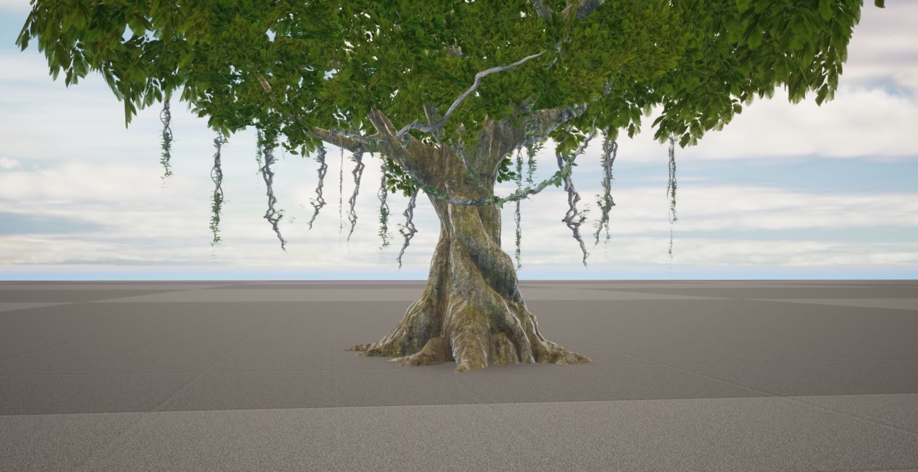 3d Fantasy Big World tree 3D model | CGTrader