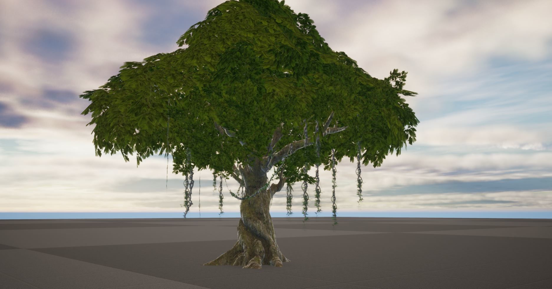 3d Fantasy Big World tree 3D model | CGTrader