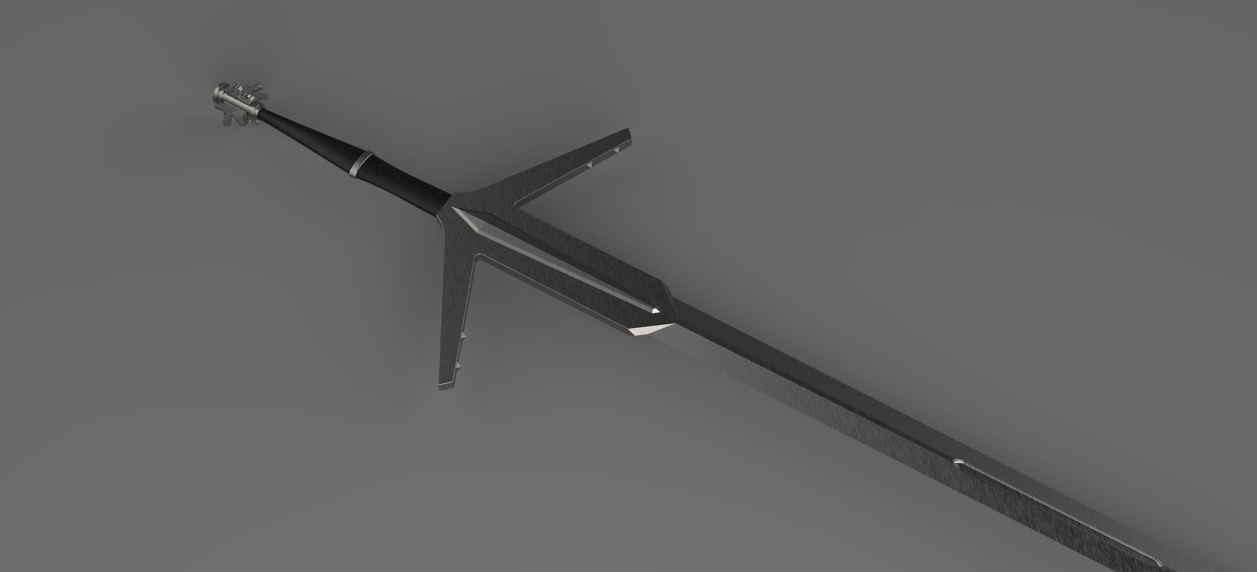 Sword - Arondite from The Witcher 3 Wild Hunt 3D model 3D model | CGTrader