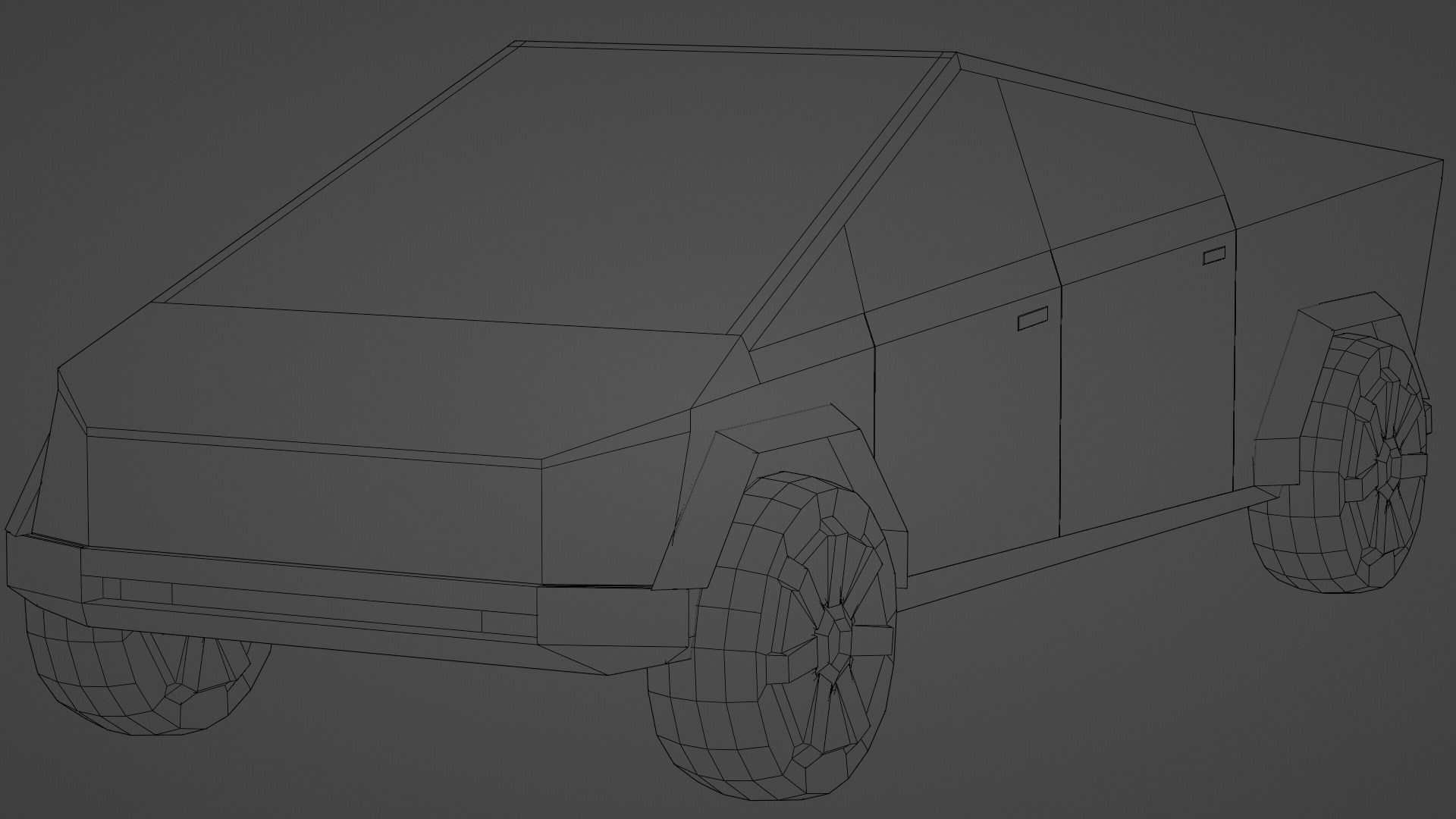 3D model Tesla Cybertruck VR / AR / low-poly | CGTrader