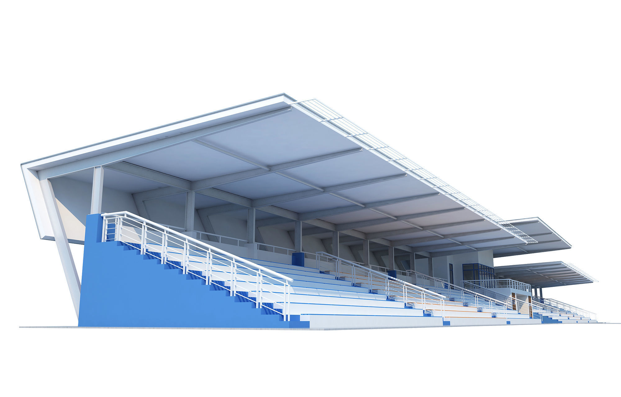 Football Stadium court 3D model | CGTrader
