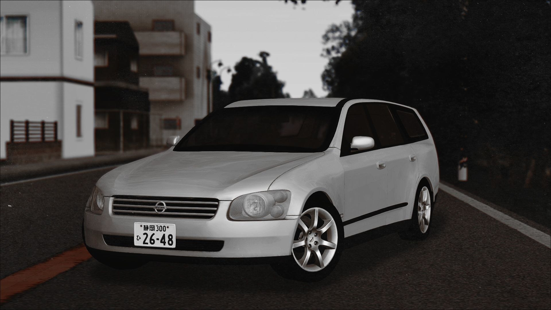 Nissan Stagea M35 3D model | CGTrader