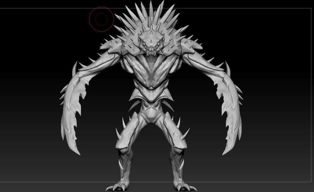 SpikeMonster - High-P 3D model | CGTrader