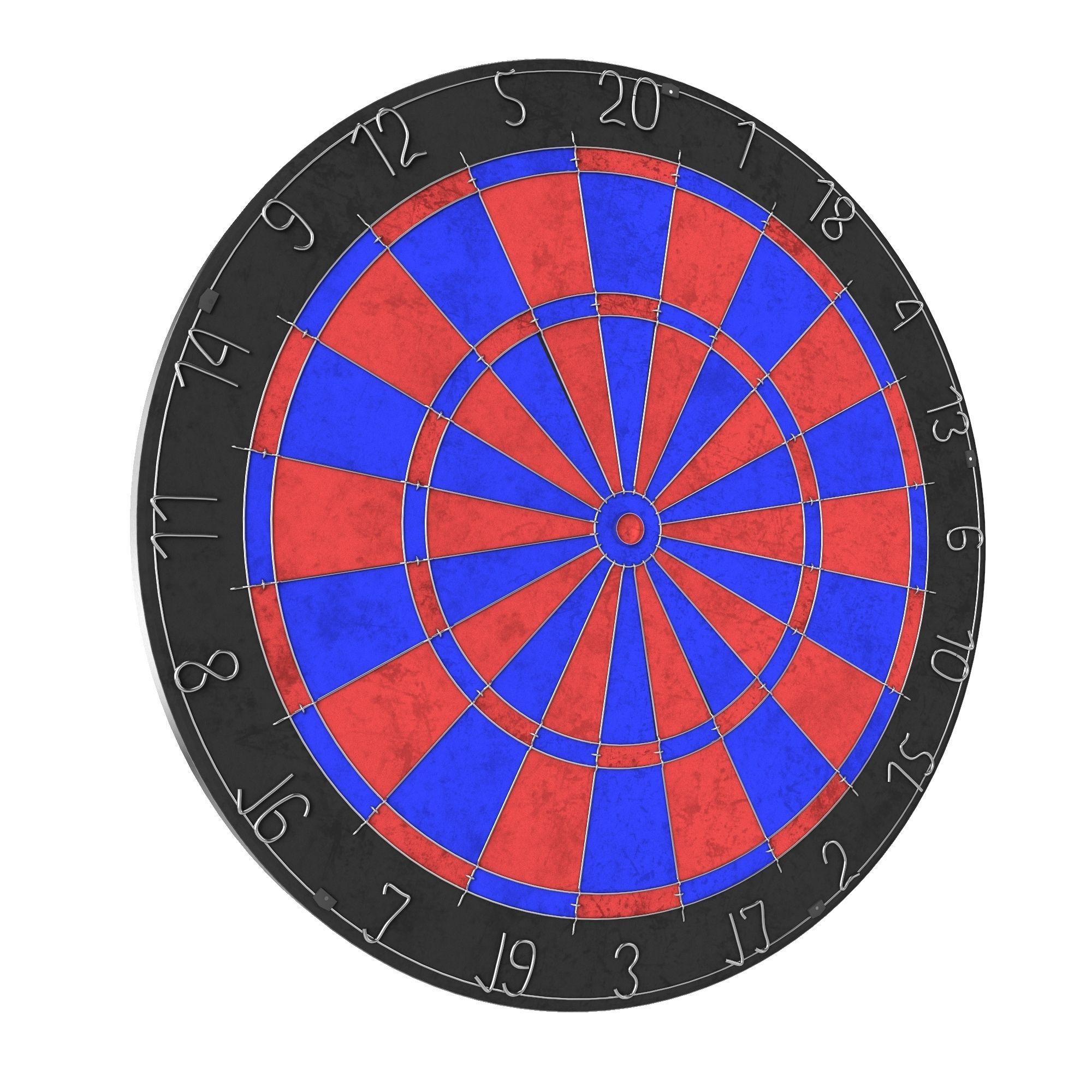Darts target game 3D model | CGTrader