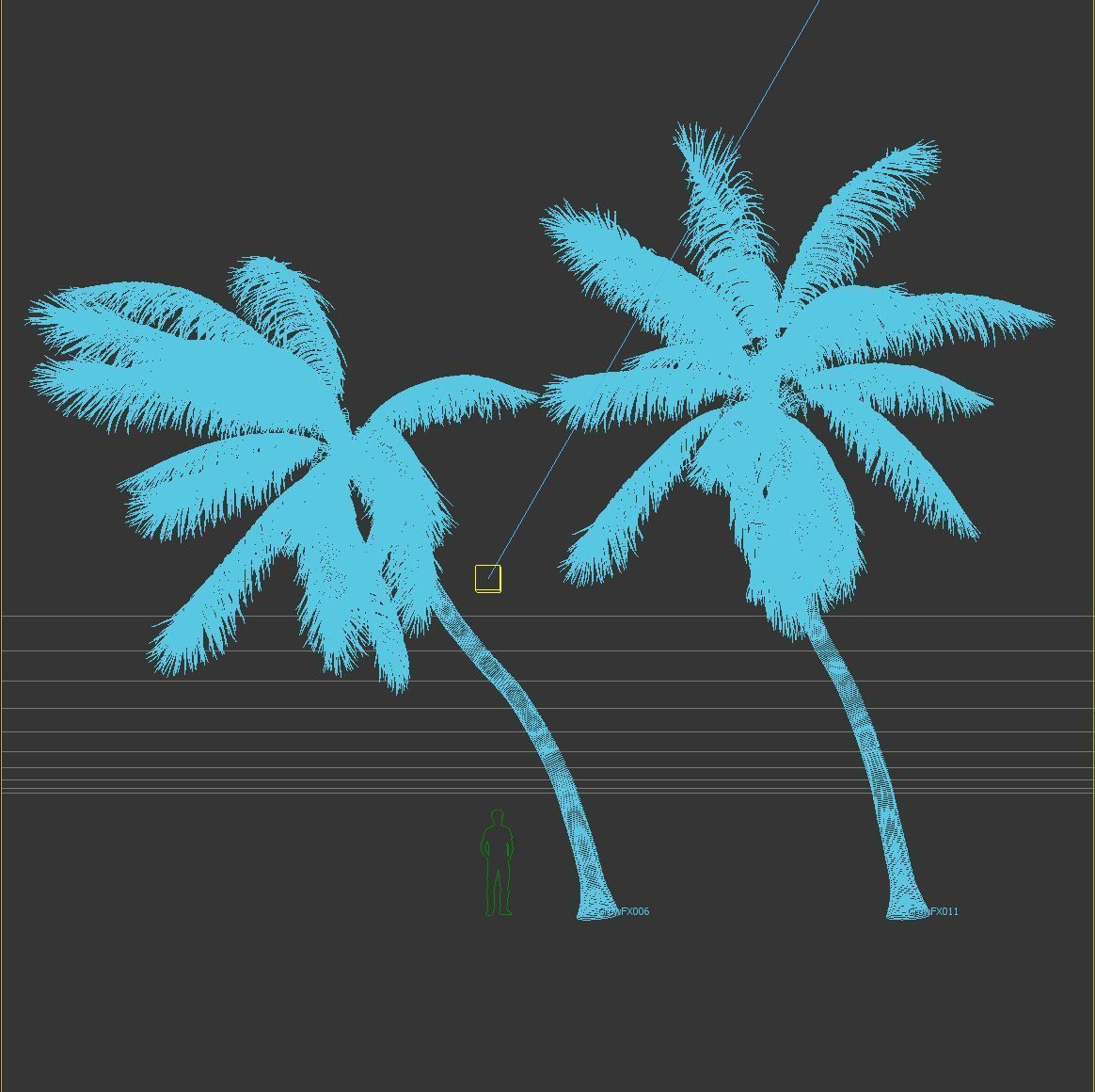 COCONUT TREE VOLUME PACK 02 - GFX INCLUDED 3D model | CGTrader