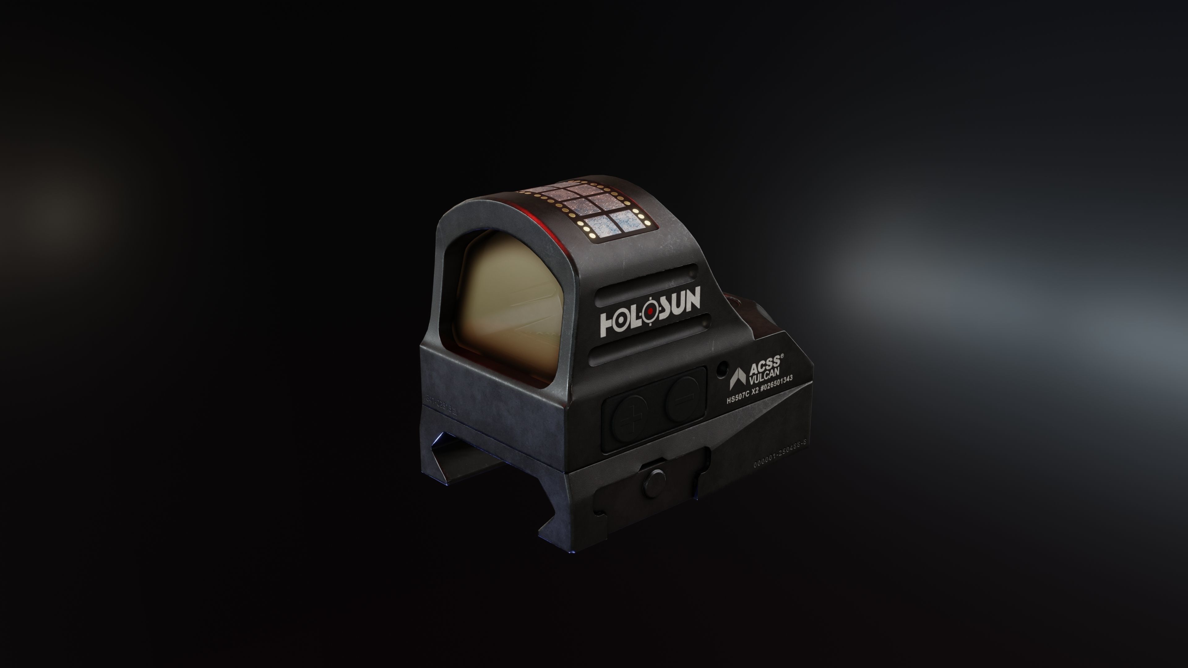 3D model Holosun HS507C RedDot VR / AR / low-poly | CGTrader