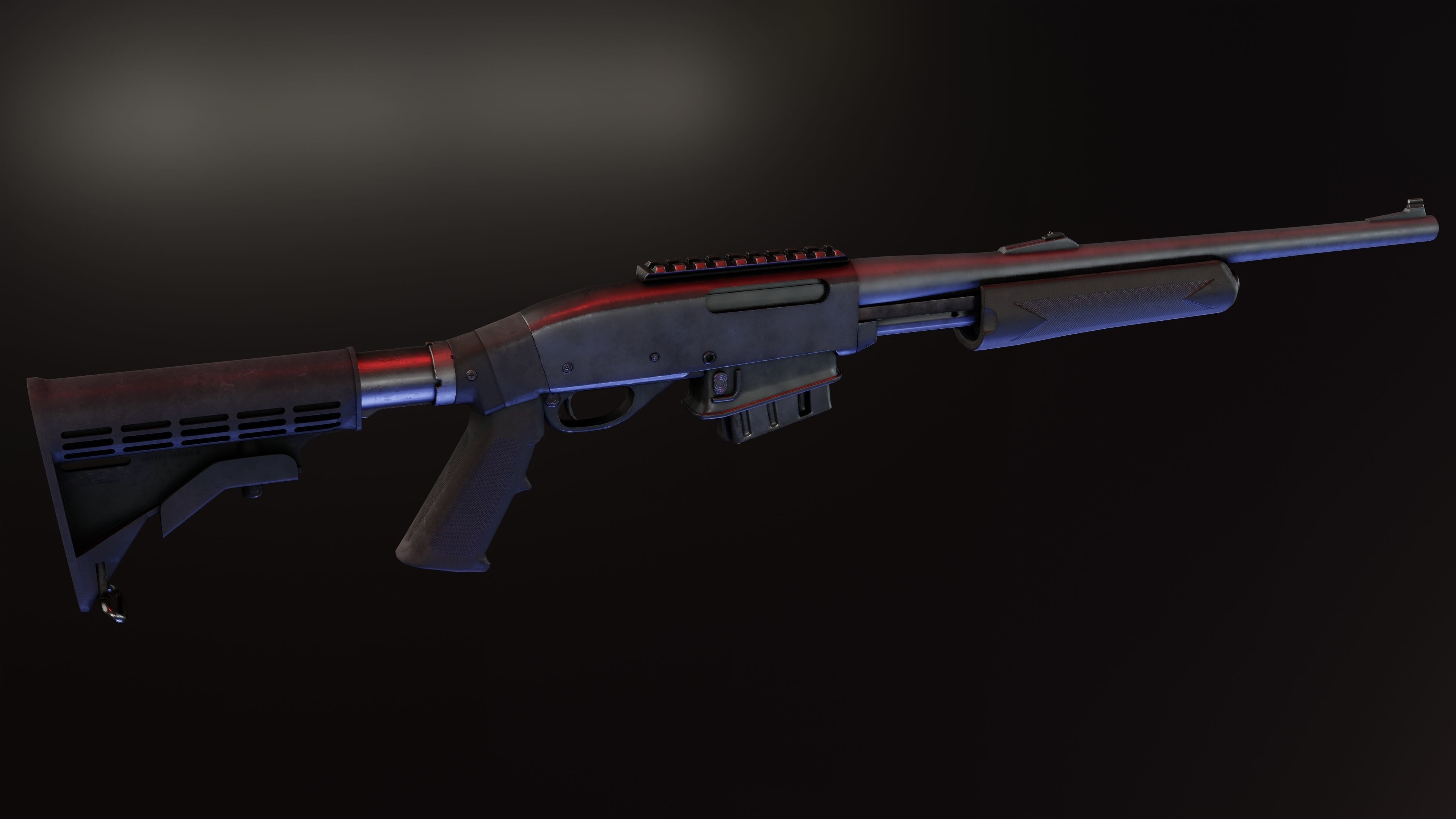 3D model Remington 7615 Police Carbine VR / AR / low-poly | CGTrader