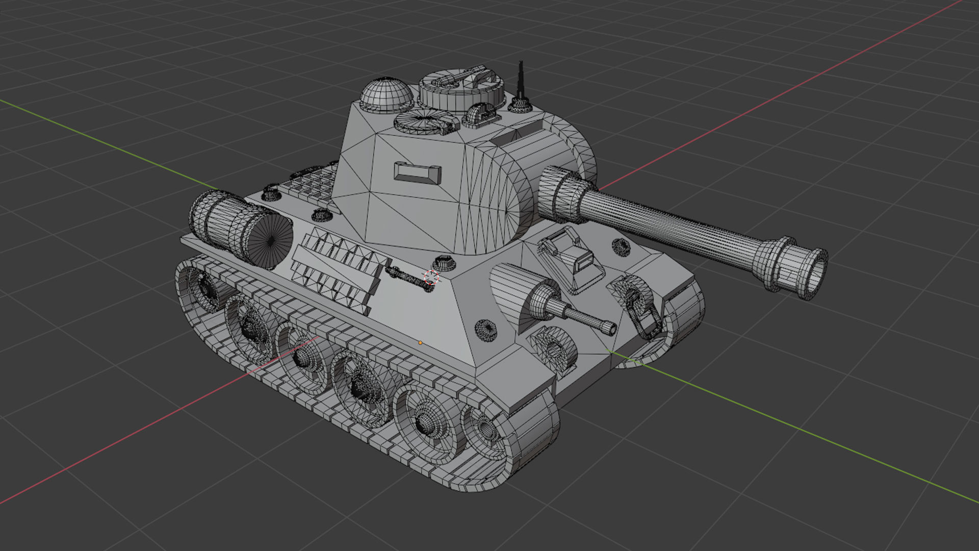 3D model Stylized battle tank T-34 VR / AR / low-poly | CGTrader