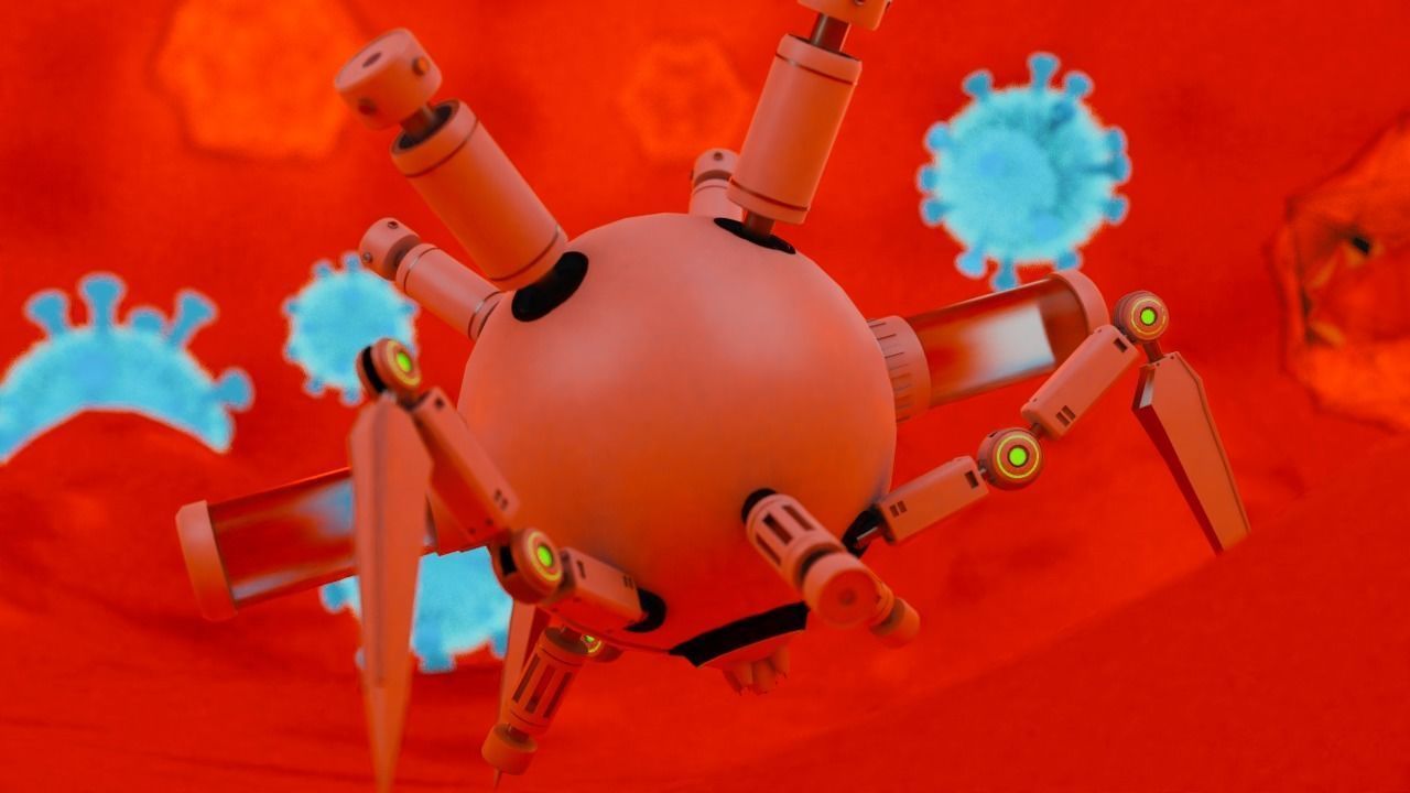 3D model NanoVirus Injector ARMm VR / AR / low-poly | CGTrader