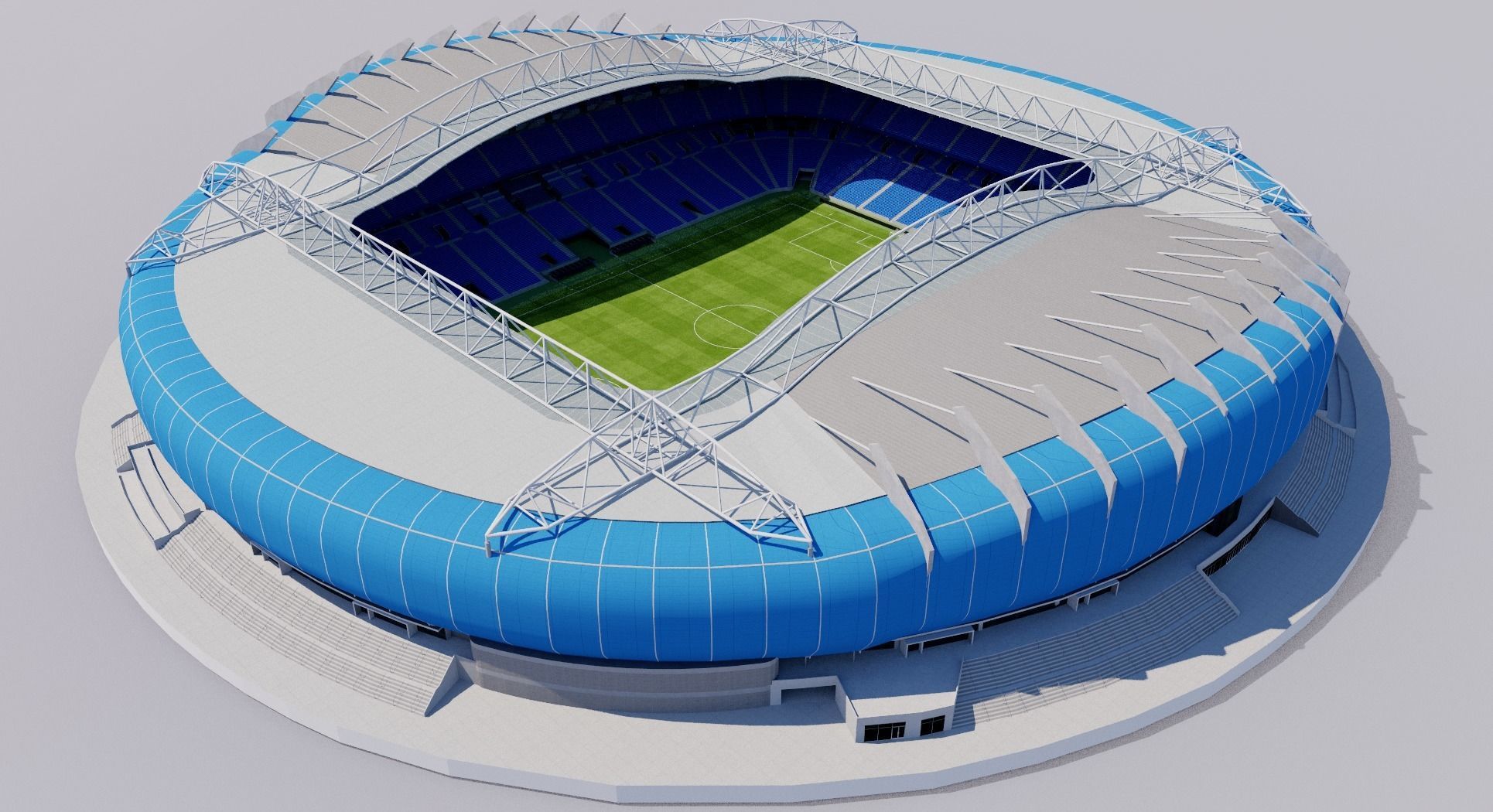 Reale Arena - Anoeta Stadium - San Sebastian Spain 3D model | CGTrader