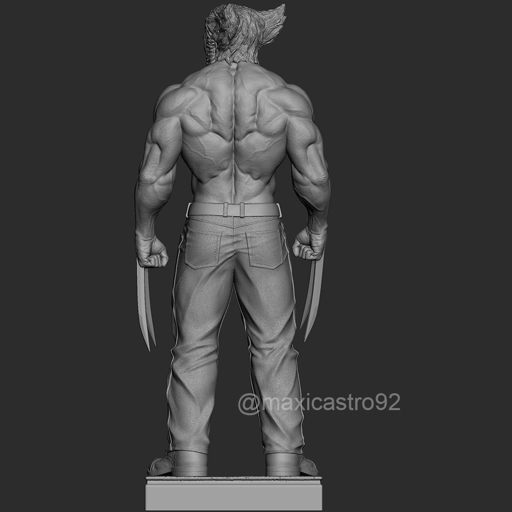 Logan Collectible Fan Art Wolverine 3D model 3D printable | CGTrader