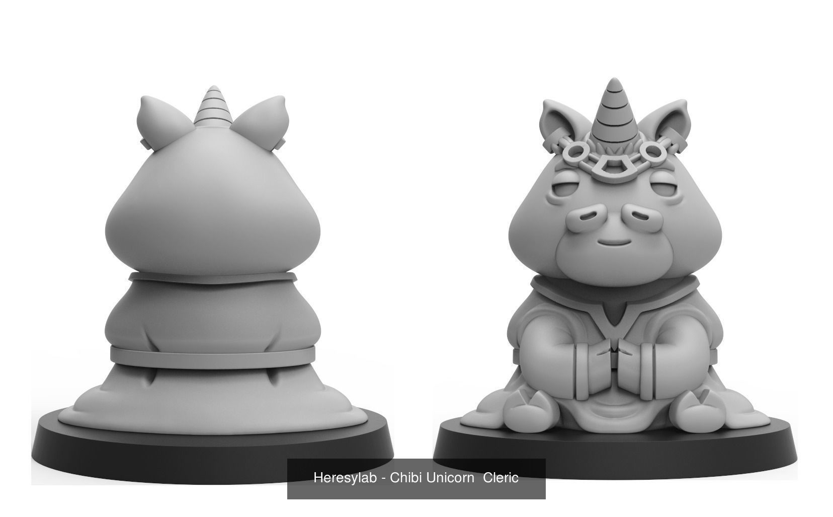 Heresylab - DnD Chibi Mega Pack 3D Model Collection | CGTrader