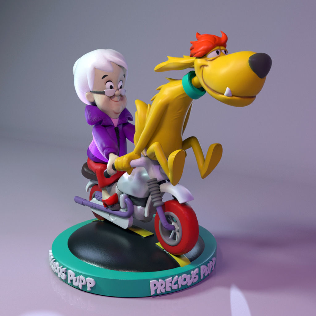 Precious Pupp - 22 Cm 3D model 3D printable | CGTrader