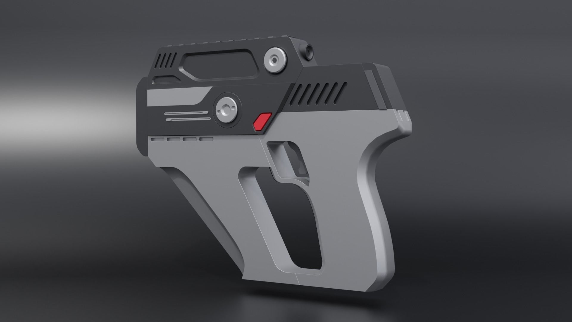 Sci Fi Laser Gun free 3D model | CGTrader