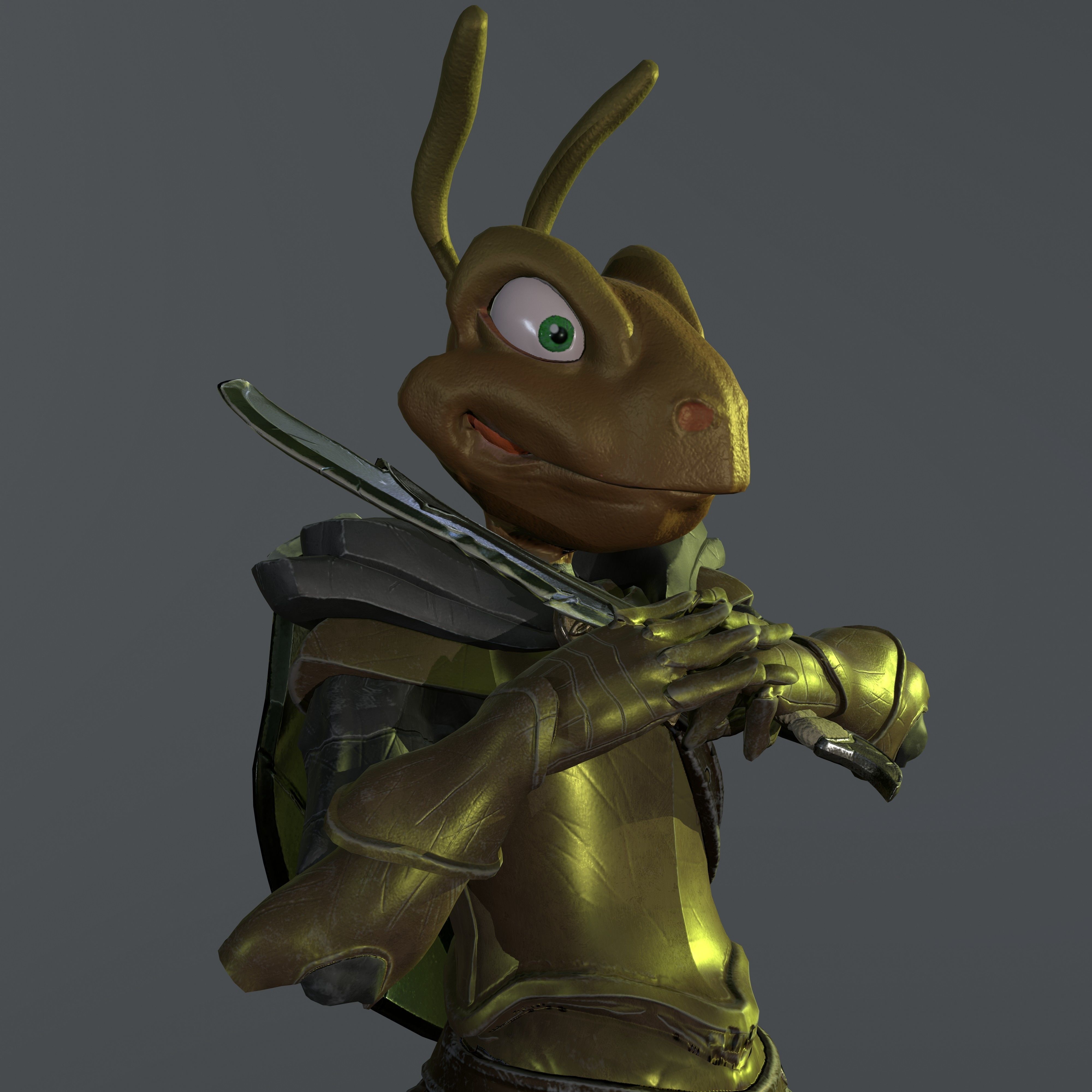 Ant Soldier 3D model | CGTrader