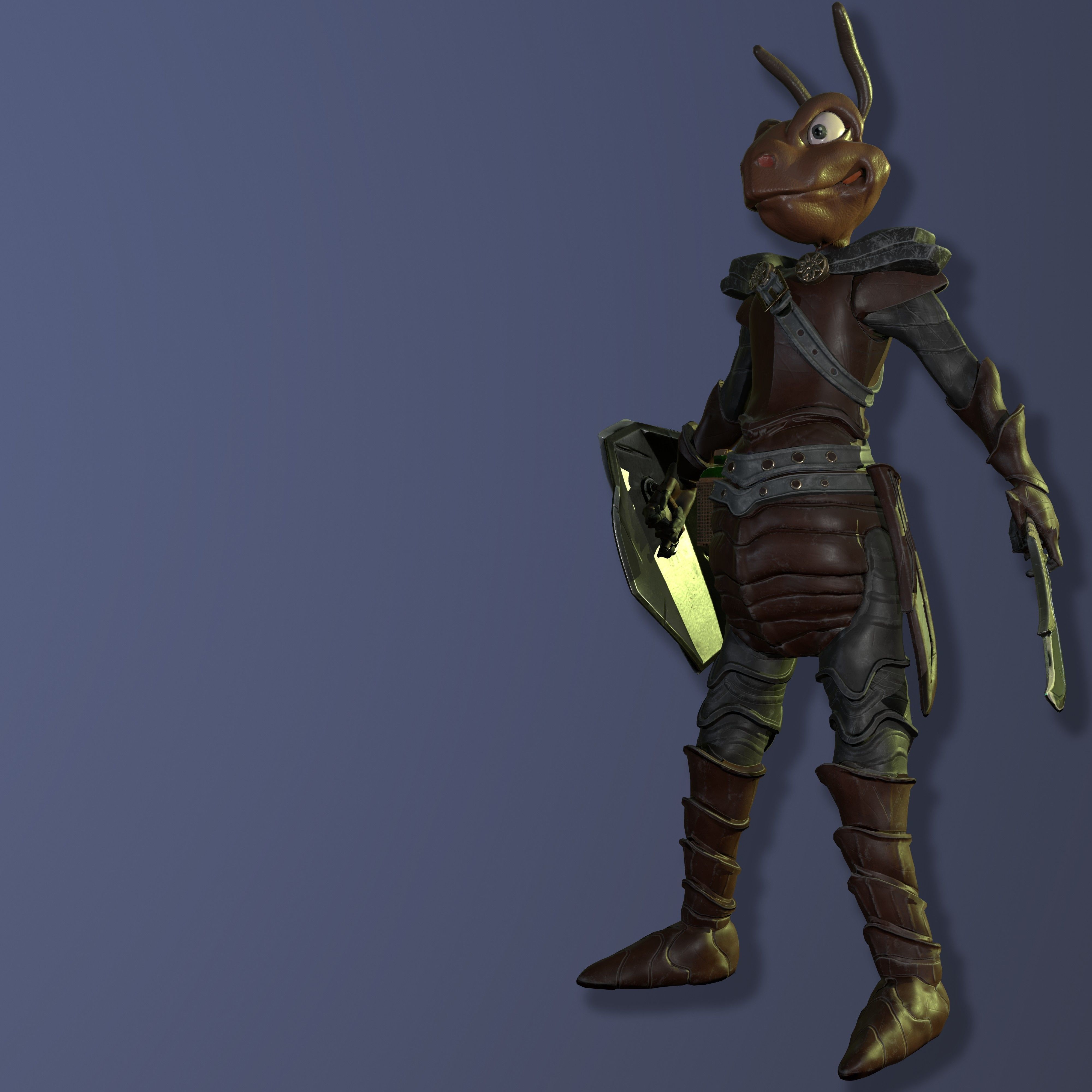 Ant Soldier 3D model | CGTrader
