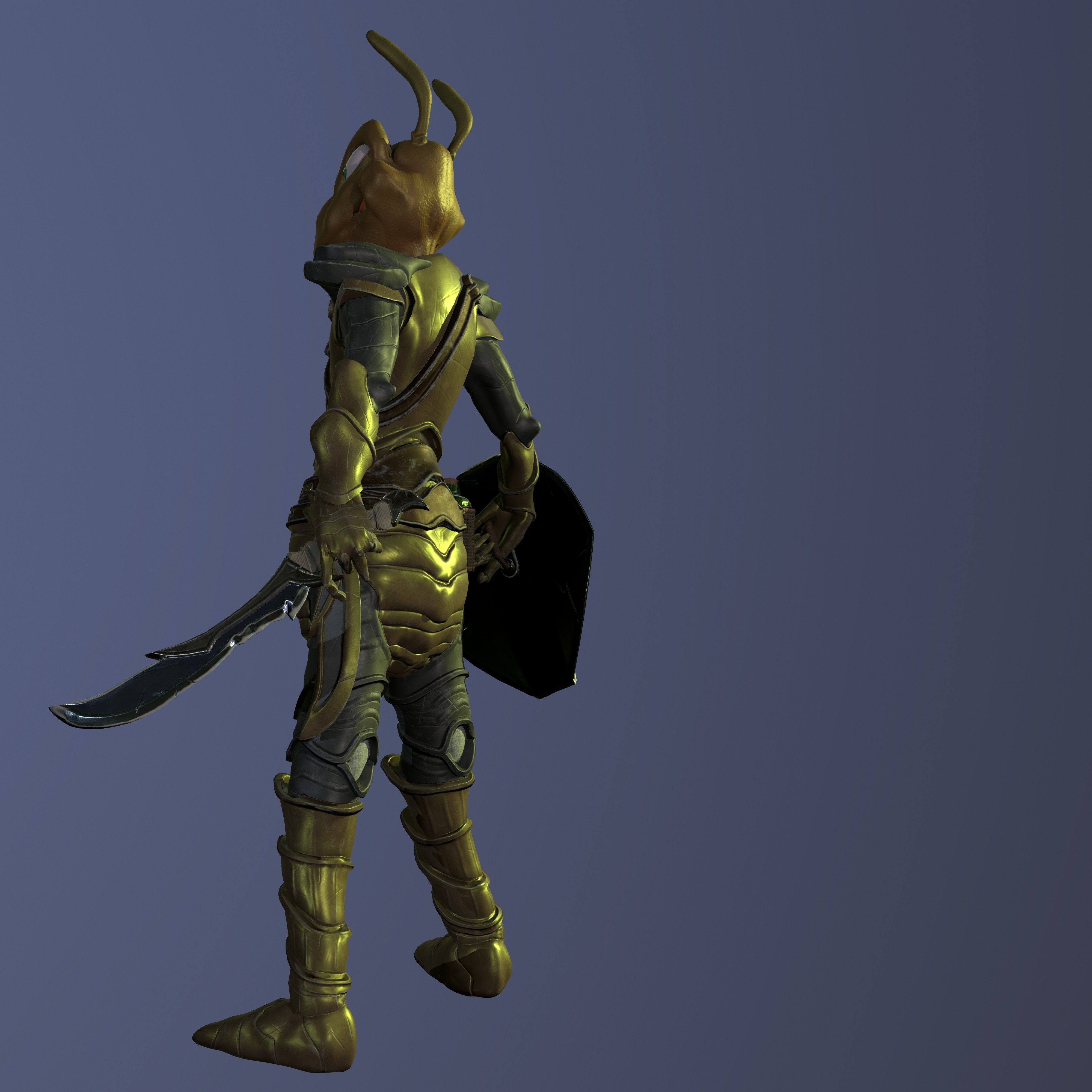 Ant Soldier 3D model | CGTrader