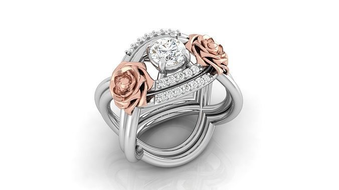 LEDISH RING 3D model 3D printable | CGTrader