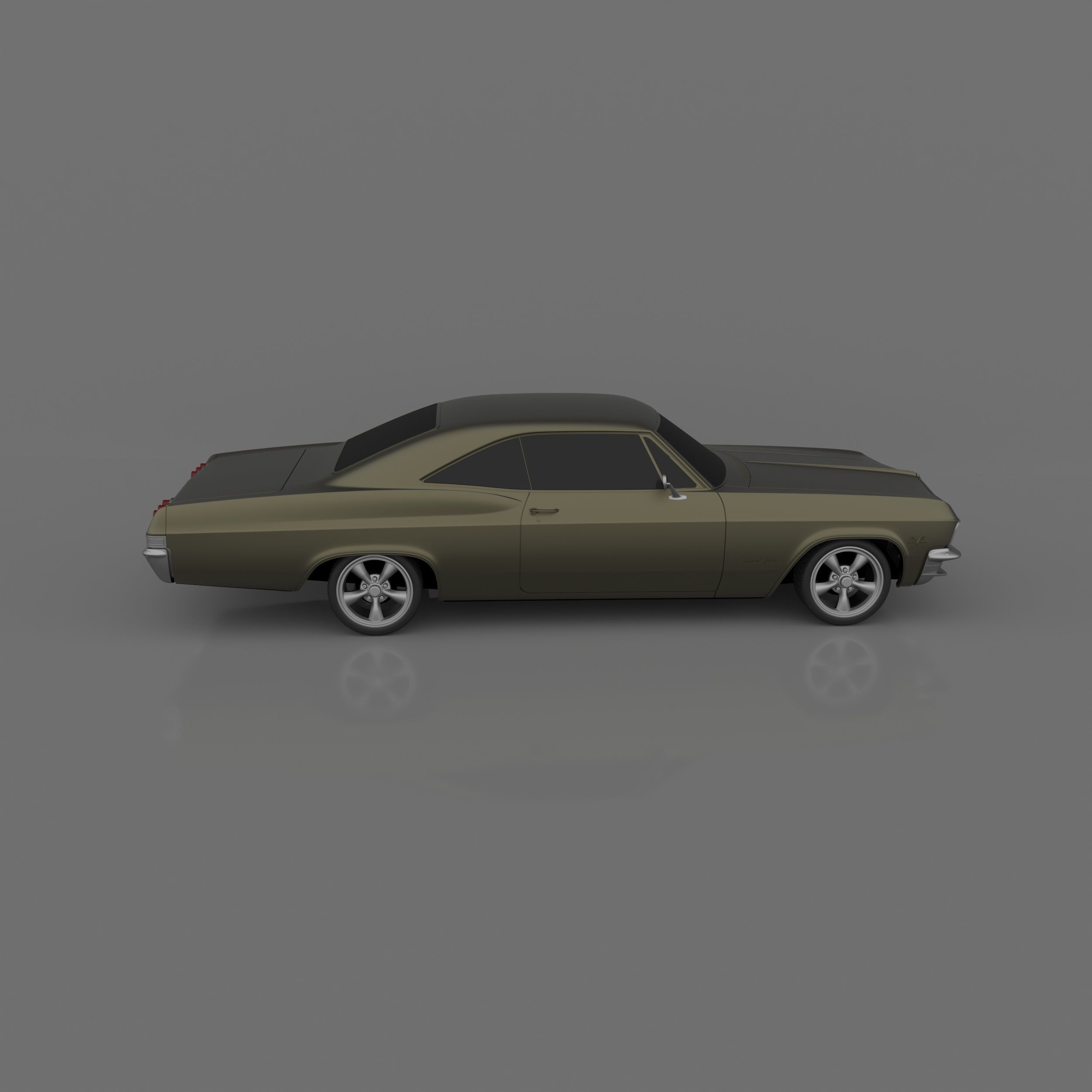 Chevrolet Impala 1965 Ready to Print STL Files 3D model 3D printable ...