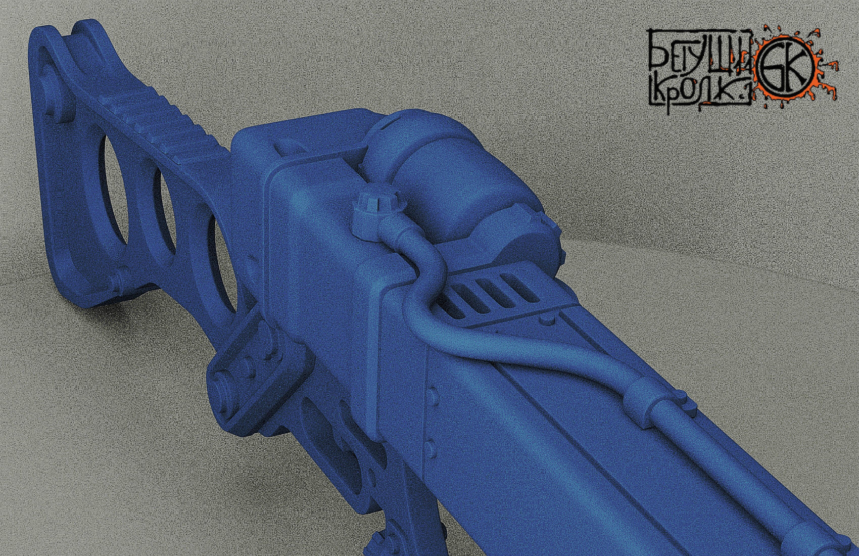 Part 3 Laser Rifle Fallout 4 Scale 1 and 2 3D model 3D printable | CGTrader