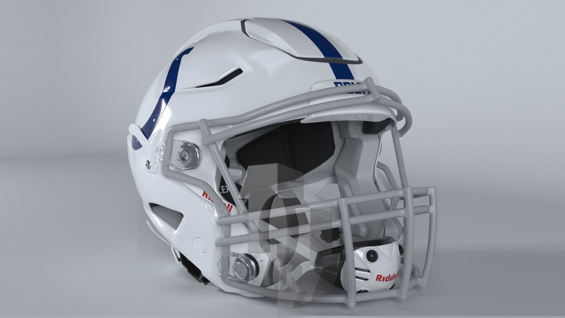 Helmet Football NFL AFC South Collection PBR 3D model 3D model | CGTrader