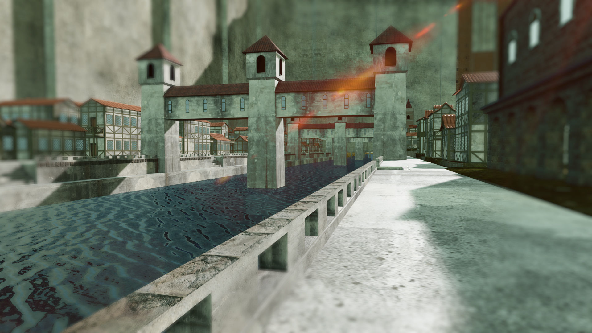 City Attack Of Titan - The wall Maria 3D model | CGTrader