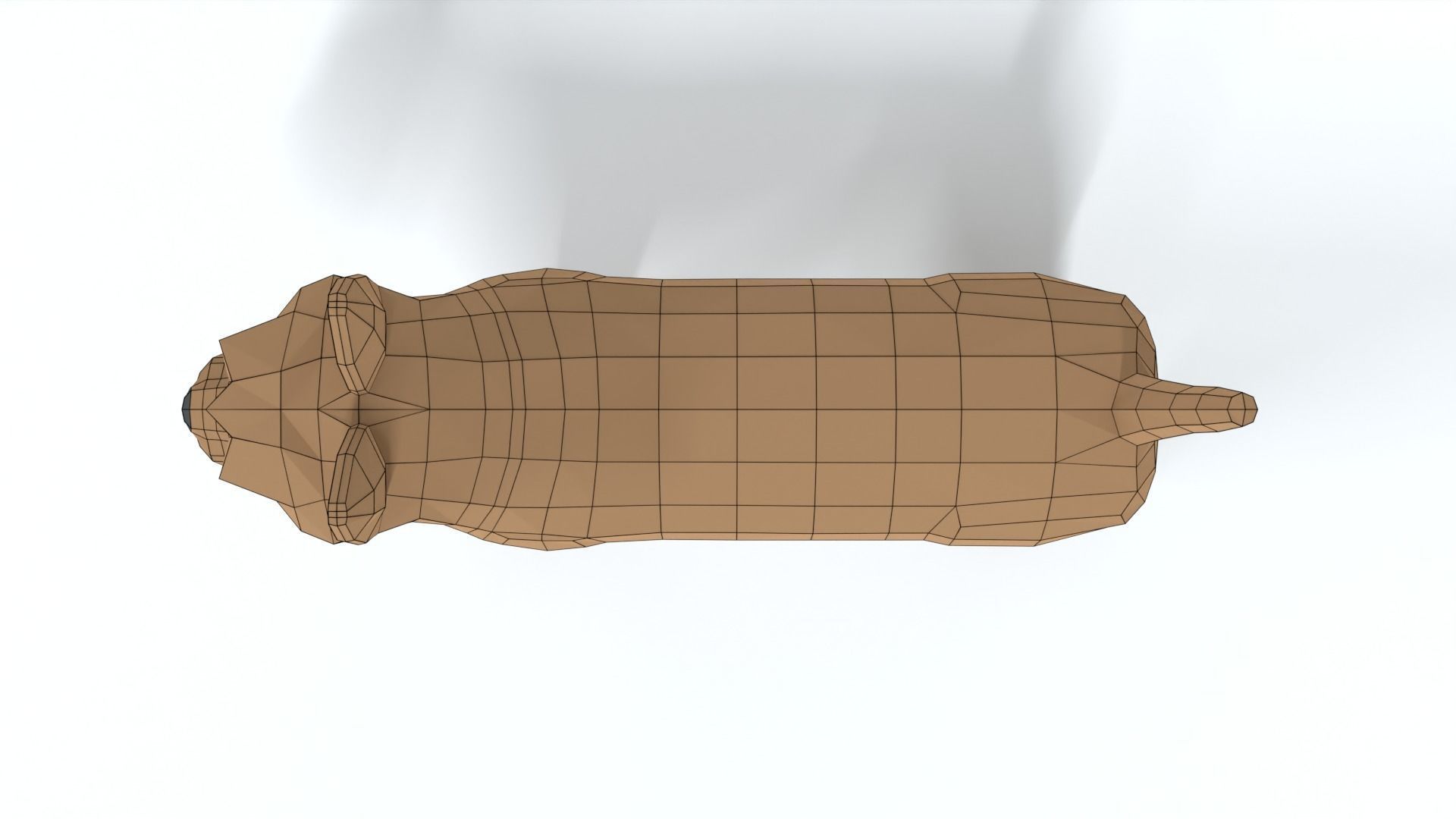 3D model Low Poly Cartoon Yorkshire Terrier Dog VR / AR / low-poly ...