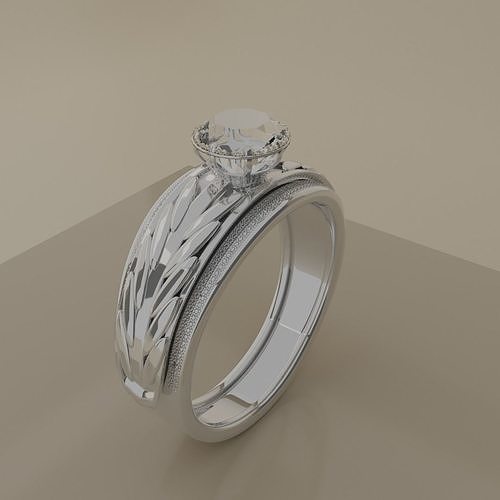 diamond ring in blender 3d model 3D model | CGTrader