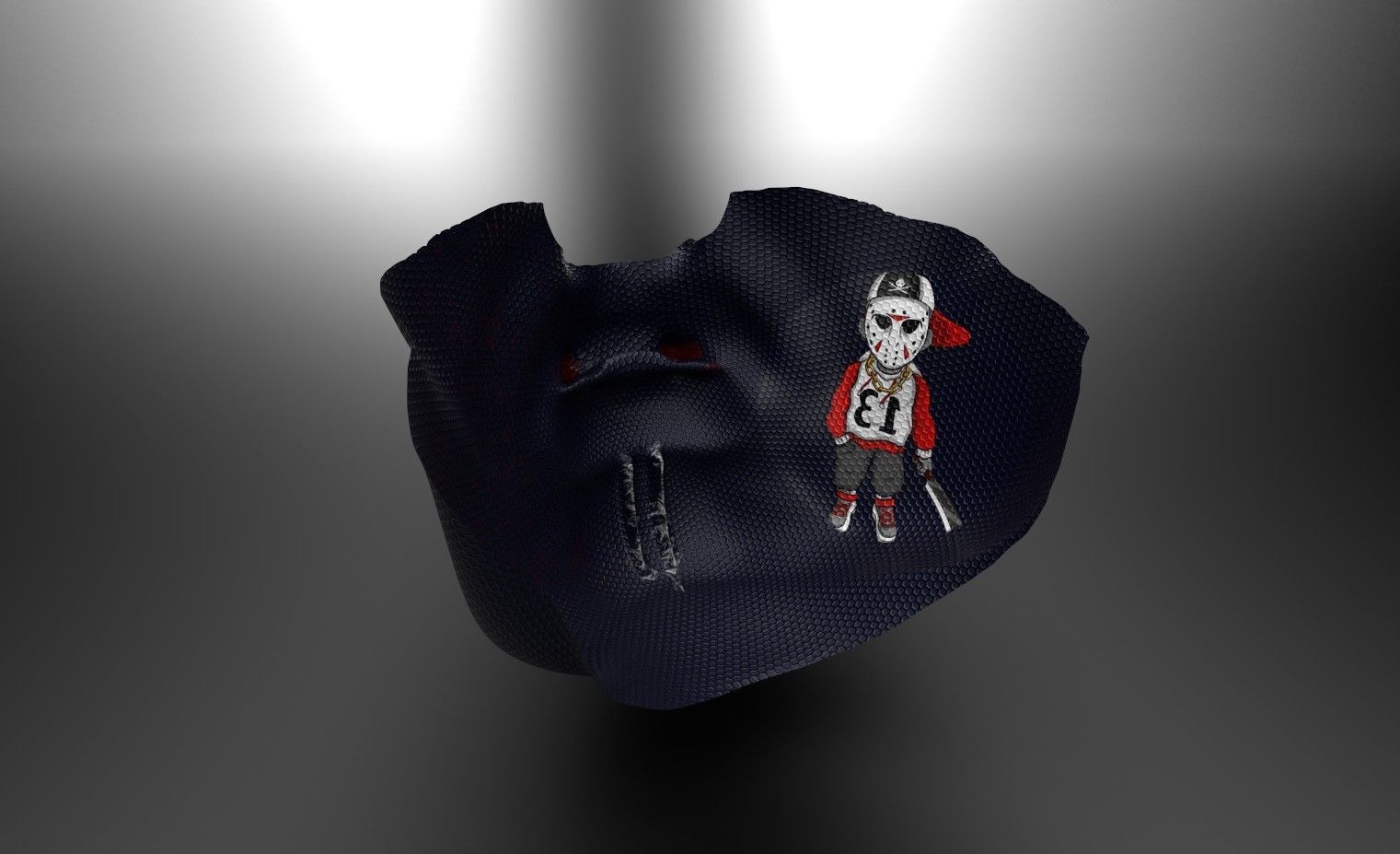 mask dark 3D model | CGTrader