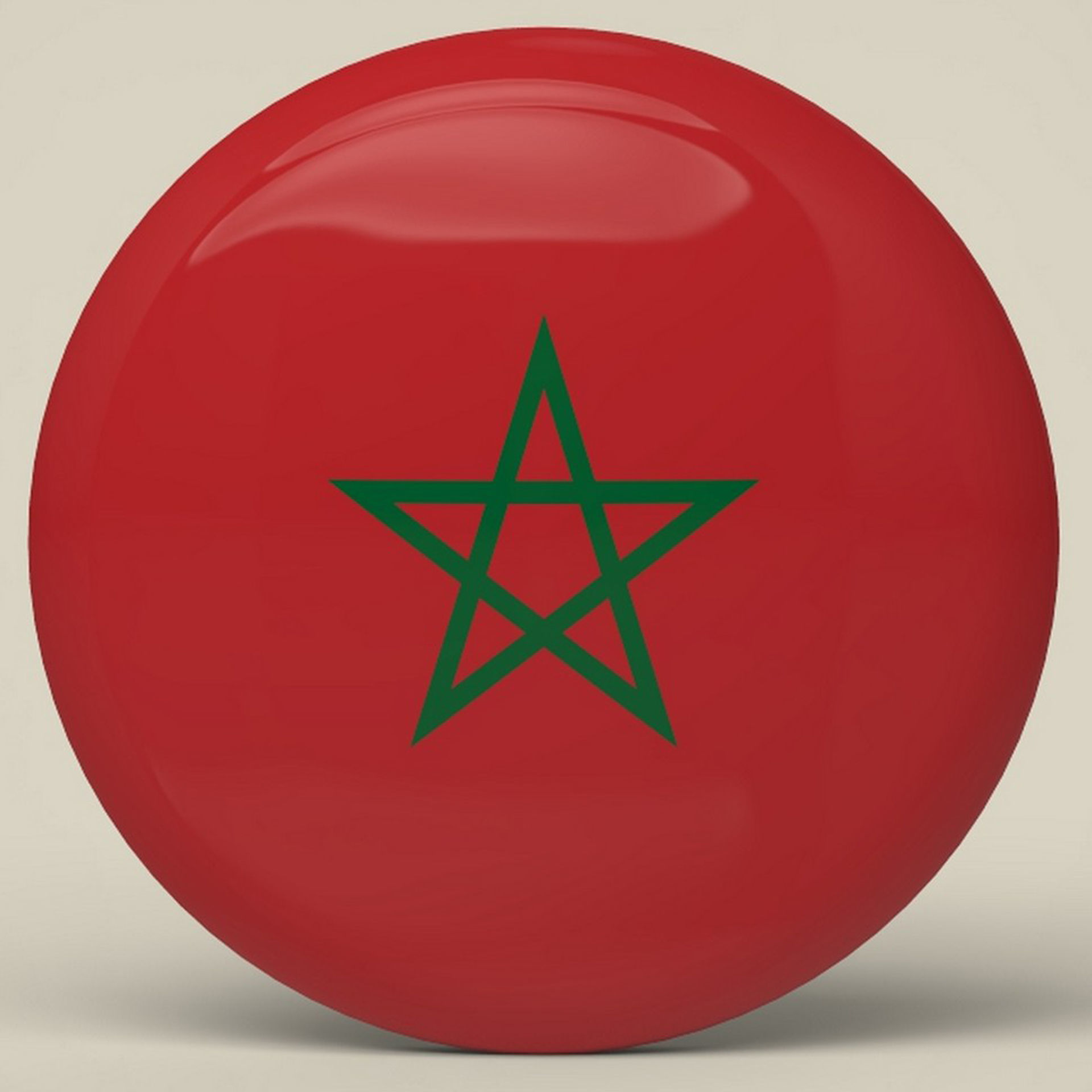 3D model Morocco Badge VR / AR / low-poly | CGTrader