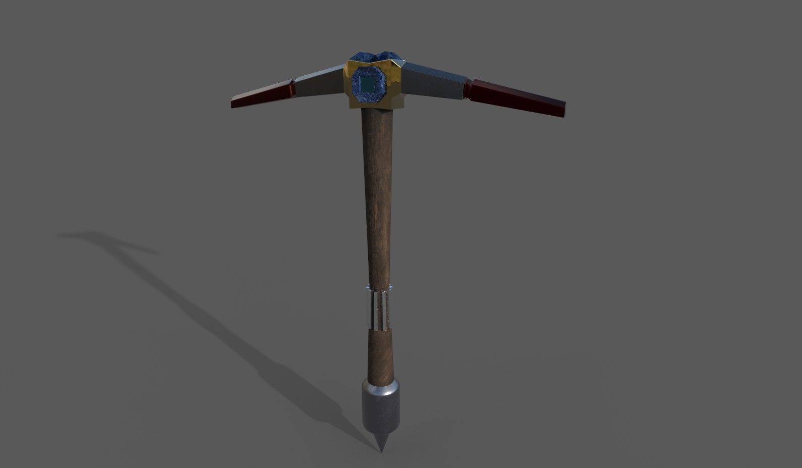 3D model Dwarf pickaxe VR / AR / low-poly | CGTrader