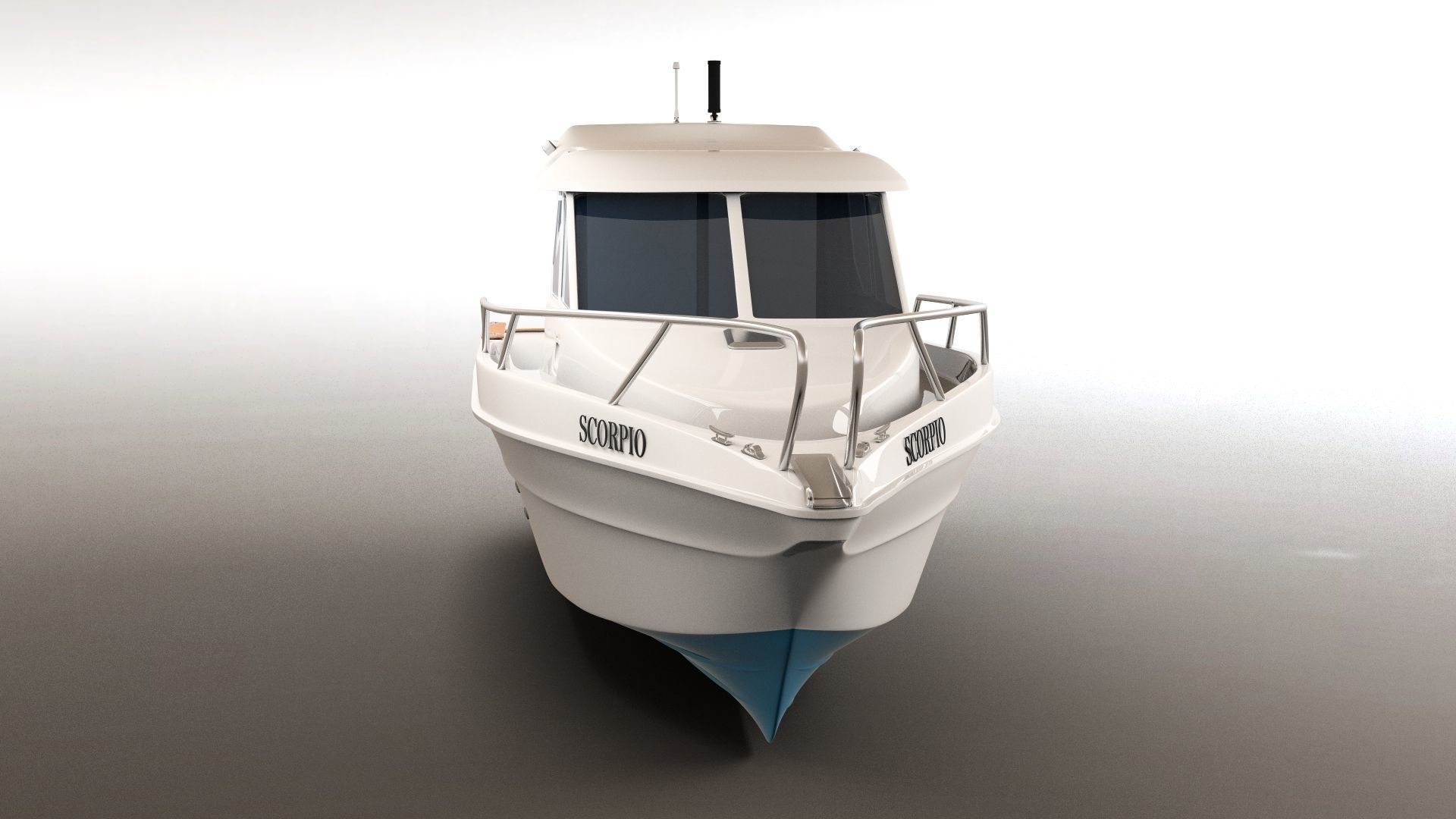 Scorpio Boat 3D model | CGTrader