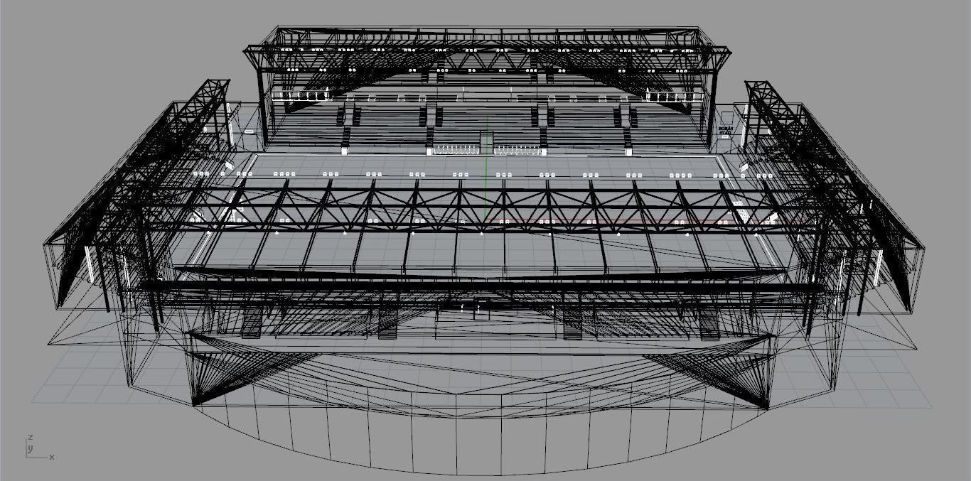 3D model Boras Arena Stadium Elfsborg VR / AR / low-poly | CGTrader