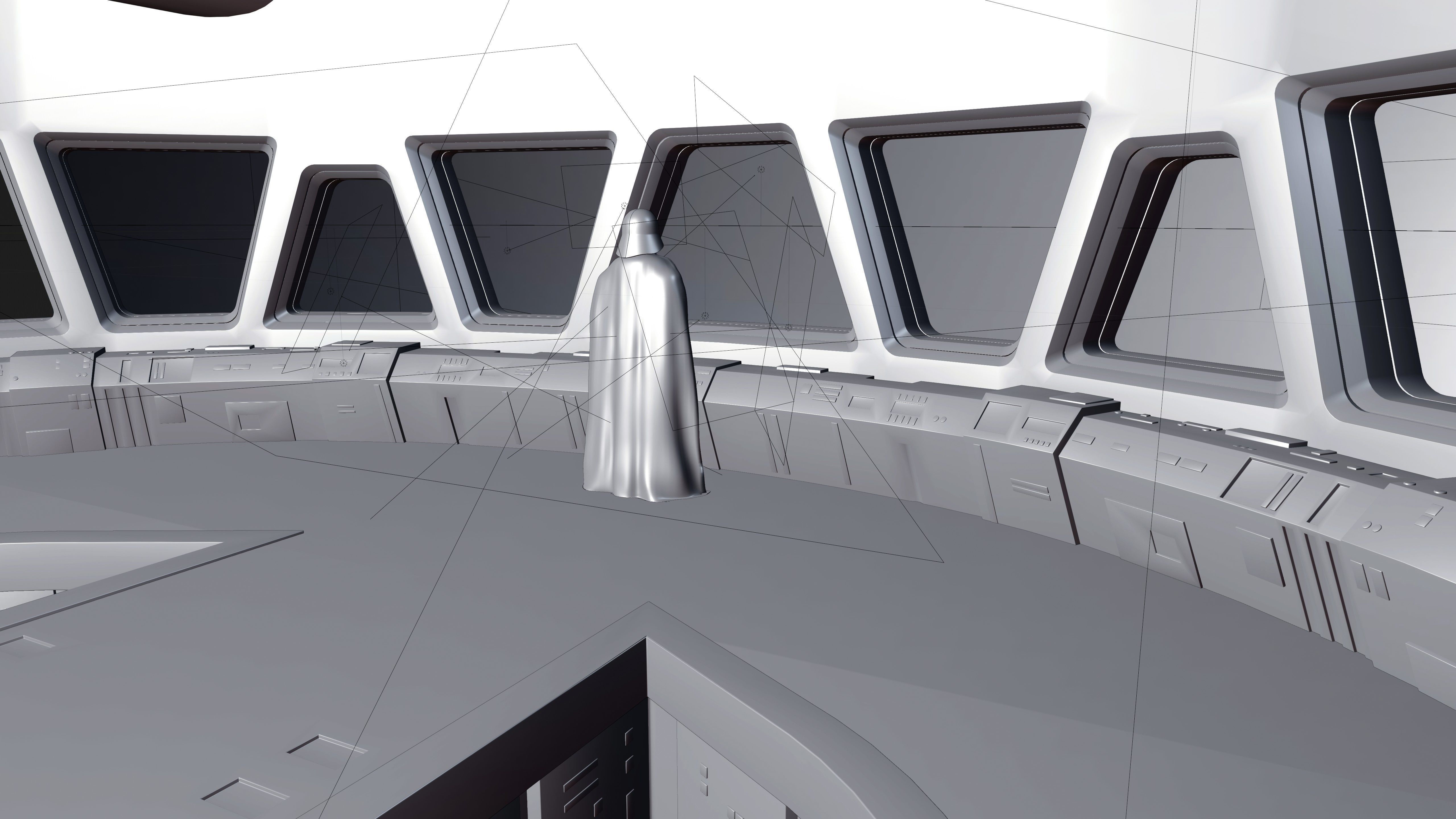 Super Star Destroyer Bridge 3D model | CGTrader