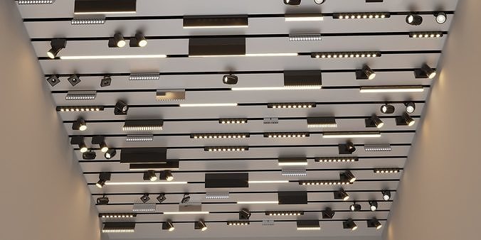 Magnet track light 3d models 3D model | CGTrader