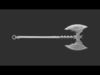 Rueful Axe replica from Skyrim 3D model 3D printable | CGTrader