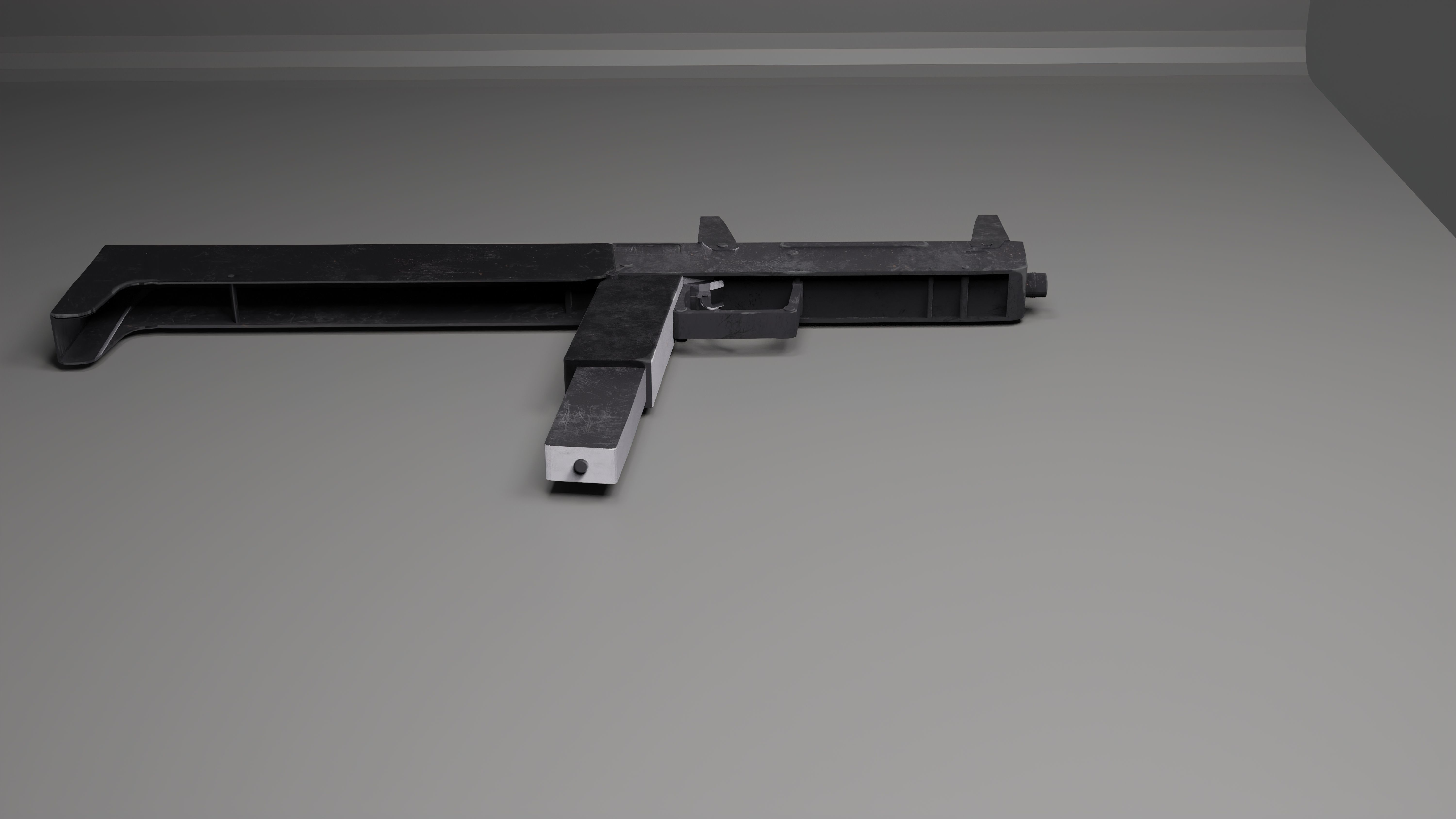 3D model pp-90 submachine gun VR / AR / low-poly | CGTrader