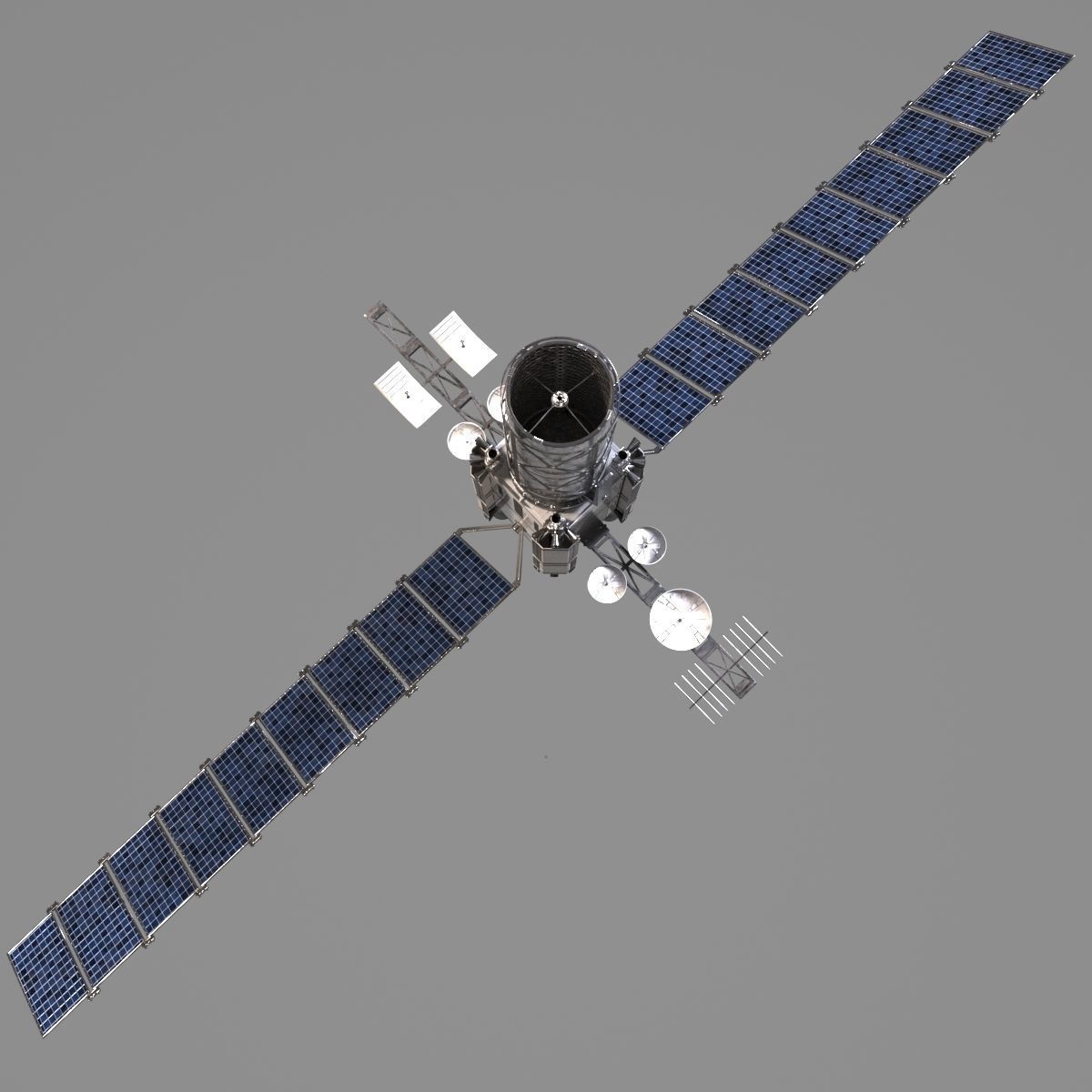Satellite - Orbital Telescope 3D model | CGTrader