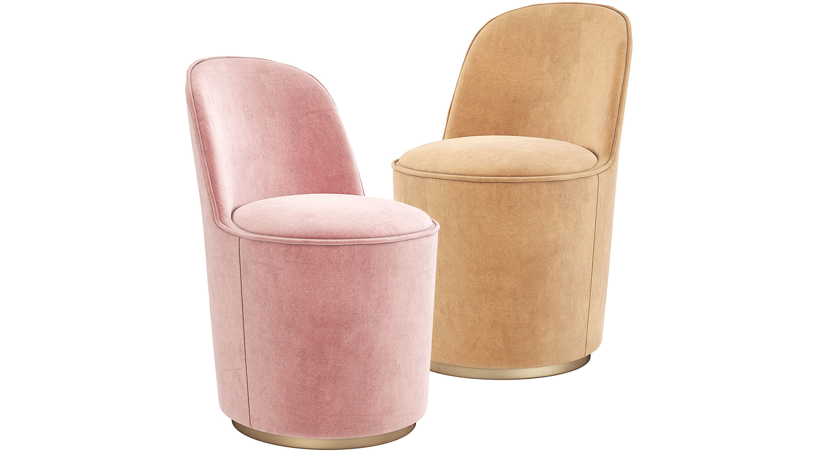 Gubi Tail Dining Chair 3D model | CGTrader