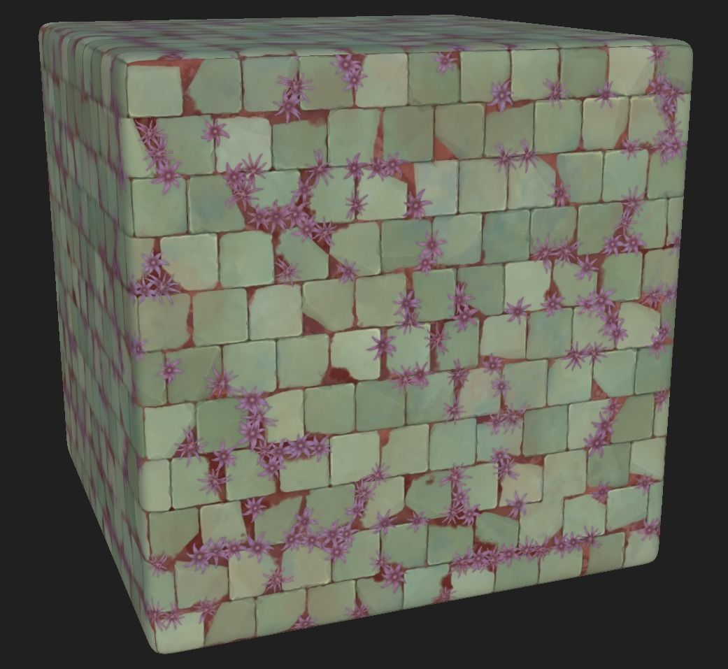 Stylized CobbleStone free Texture | CGTrader