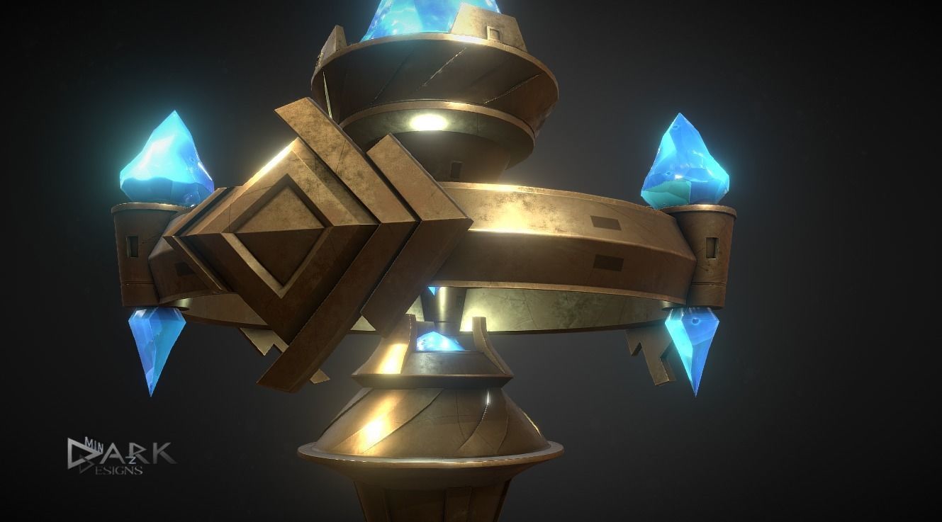 Aetheryte Final Fantasy 3D model | CGTrader